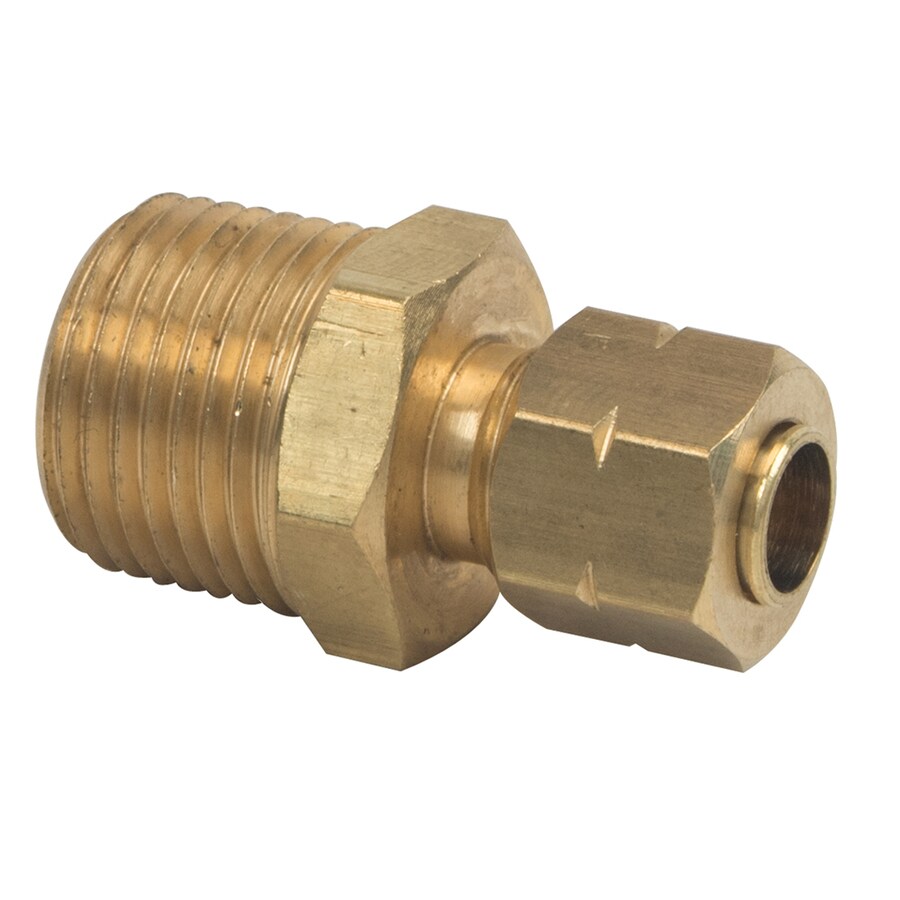 Brasscraft 1 4 In X 3 8 In Compression X Mip Adapter Fitting In The