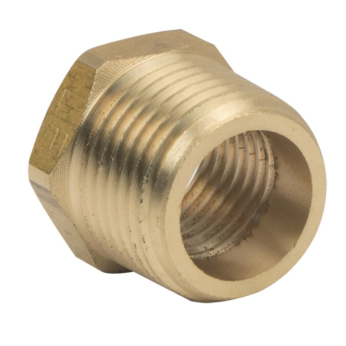 Brasscraft 3 8 In X 1 4 In Dia Threaded Adapter Bushing Fitting In The