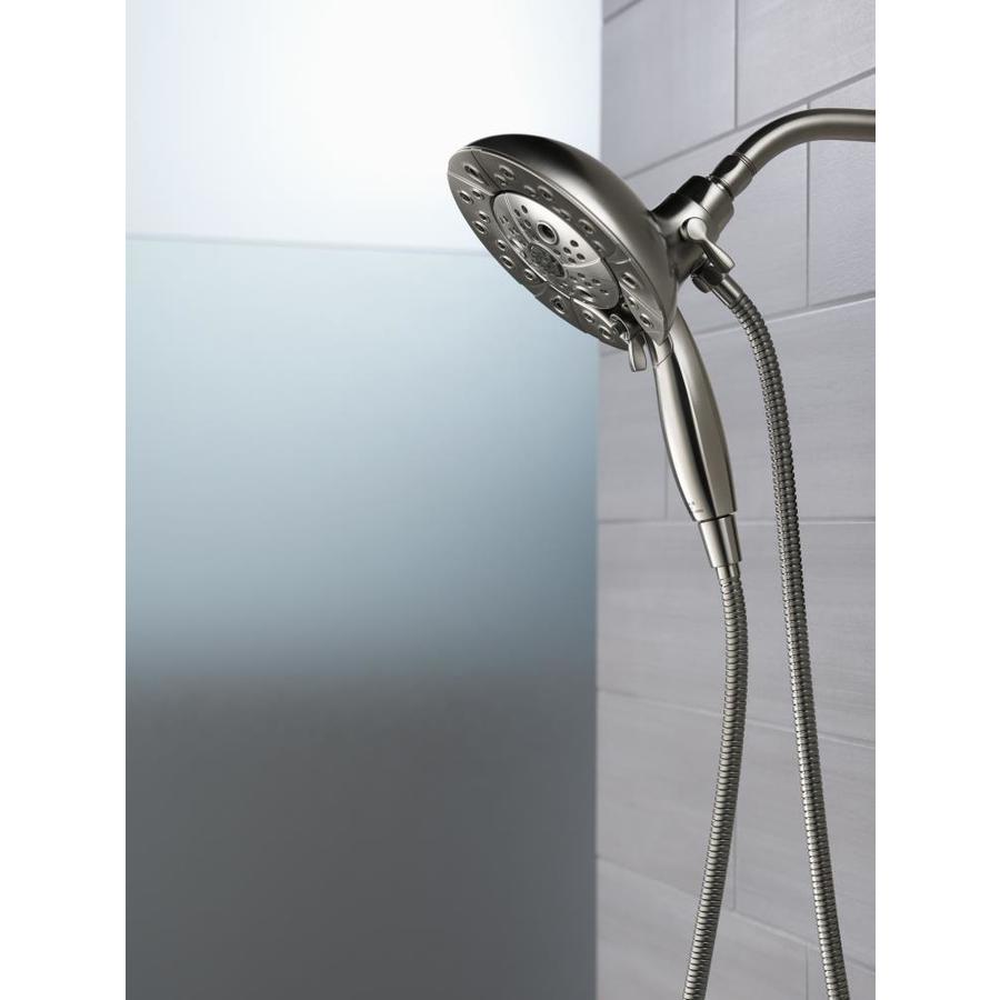 Delta Universal Showering Components Black Stainless 5 Spray Dual