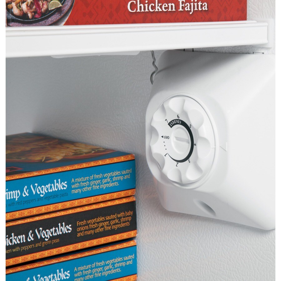 Shop GE 20.9-cu ft Upright Freezer (White) at Lowes.com Shop GE 20.9-cu ft Upright Freezer (White) at Lowes.com