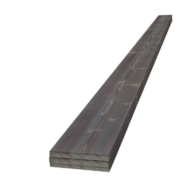 Ufp Edge Charred Wood 11 Sq Ft Ash Gray Wood Wall Plank Kit In The Wall