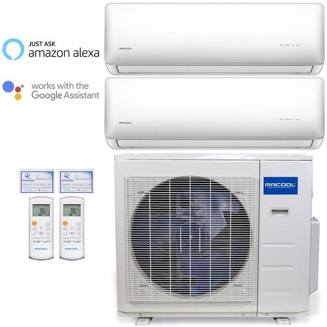 Mrcool Olympus Multi Zone 36000 Btu 1500 Sq Ft Dual Ductless Mini Split