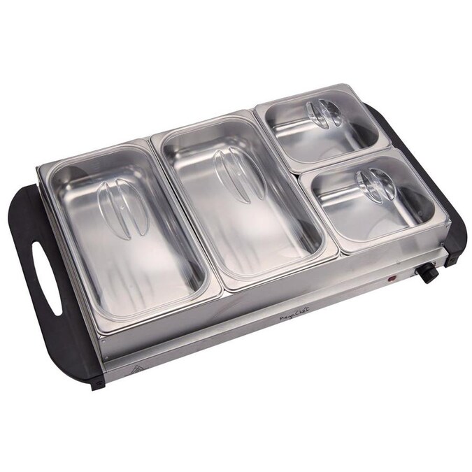 Megachef Megachef Buffet Server And Food Warmer With 4 Removable