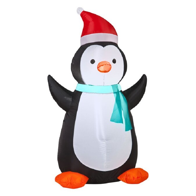 4.003-ft Internal Light Penguin Christmas Inflatable at Lowes.com 4.003-ft Internal Light Penguin Christmas Inflatable at Lowes.com