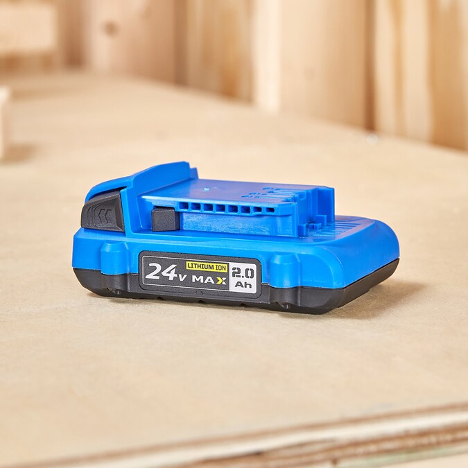 Kobalt 24-Volt Max 2 Amp-Hour Lithium Power Tool Battery in the Power ... Kobalt 24-Volt Max 2 Amp-Hour Lithium Power Tool Battery in the Power ...