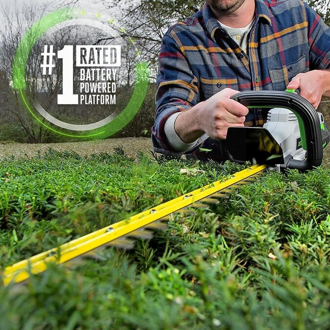 EGO Power Plus 56-Volt 24-in Dual Cordless Electric Hedge Trimmer (Bare ... EGO Power Plus 56-Volt 24-in Dual Cordless Electric Hedge Trimmer (Bare ...
