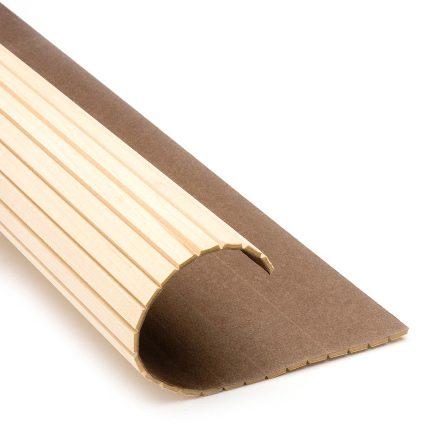Shop Pole-Wrap 16-in L x 8-ft H Maple Fluted Column Wrap at Lowes.com Shop Pole-Wrap 16-in L x 8-ft H Maple Fluted Column Wrap at Lowes.com