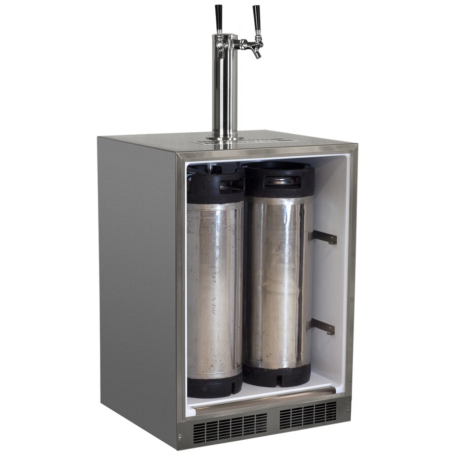 Marvel Half Barrel Keg Stainless Steel Digital Kegerator In The Kegerators Department At