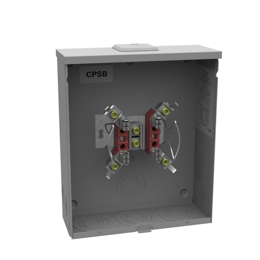 Shop Milbank 200-Amp Ringless Single Phase (120/240) Meter Socket at ... Shop Milbank 200-Amp Ringless Single Phase (120/240) Meter Socket at ...