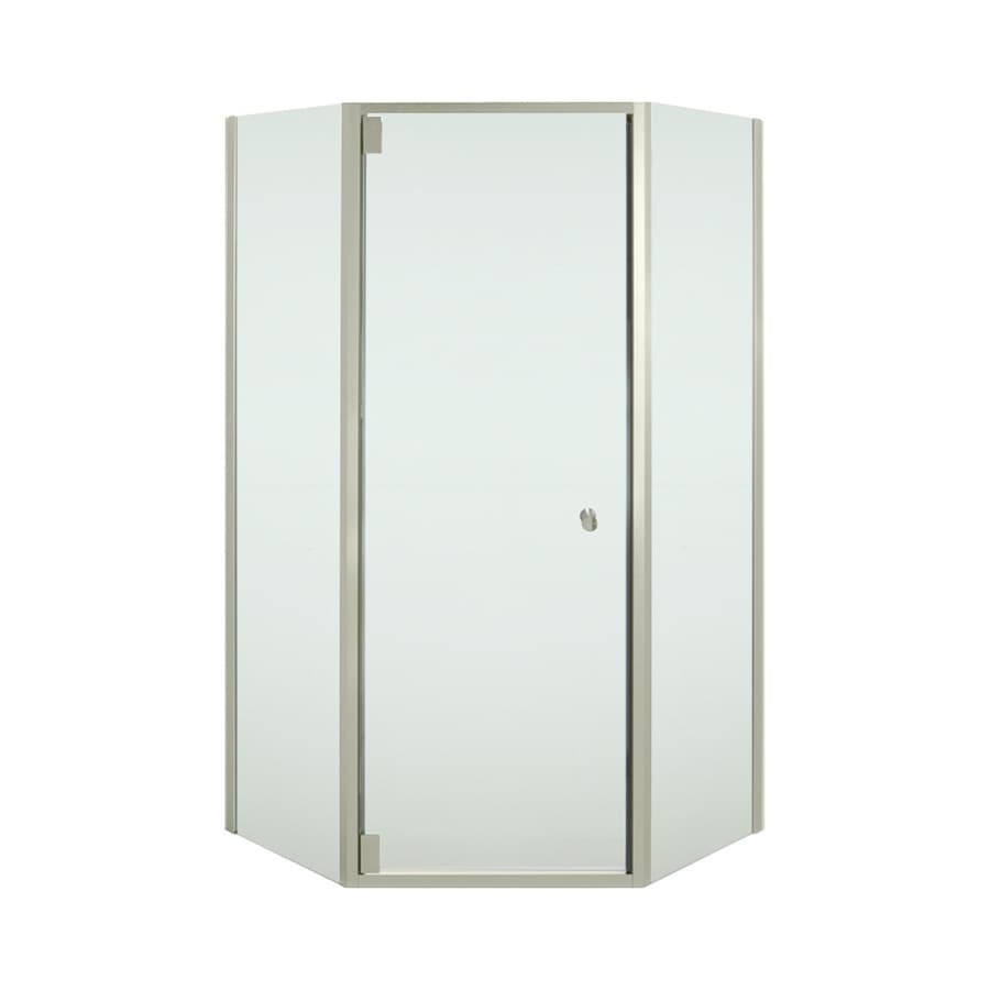 Shop Sterling Solitaire 36 125 In W X 72 In H Brushed Nickel Neo Angle