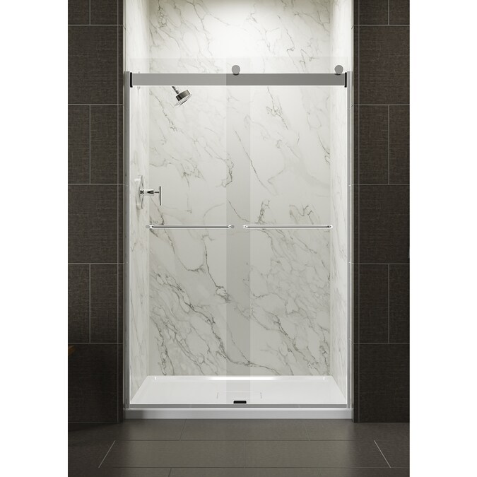 Kohler Levity 74 In H X 44 625 In To 47 625 In W Frameless Bypass