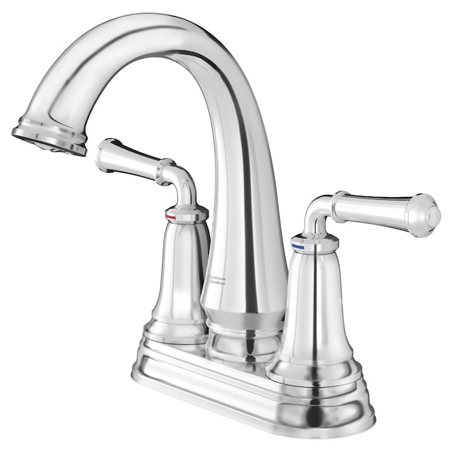 American Standard Delancey Polished Chrome 2 Handle 4 In Centerset