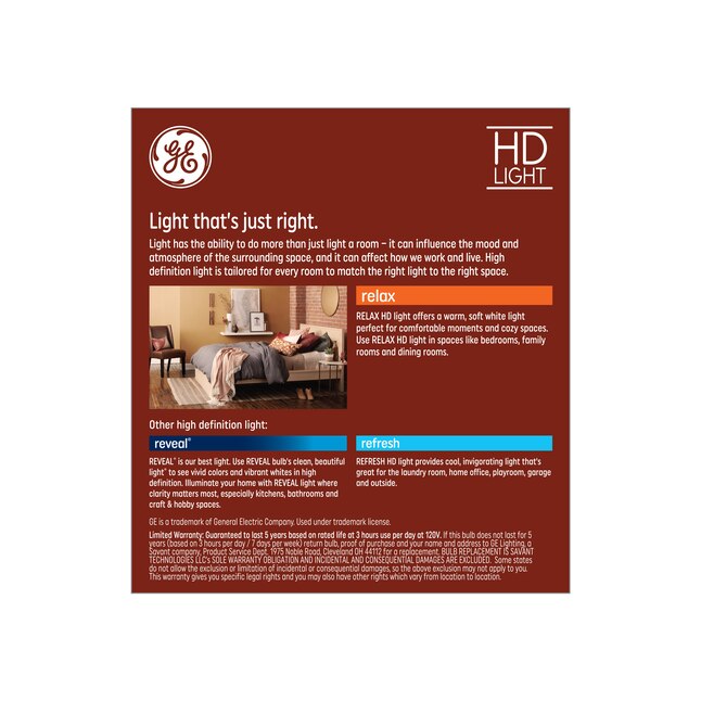 GE Relax 60-Watt EQ CAC Soft White Dimmable Candle Bulb Light Bulb (6 ... GE Relax 60-Watt EQ CAC Soft White Dimmable Candle Bulb Light Bulb (6 ...