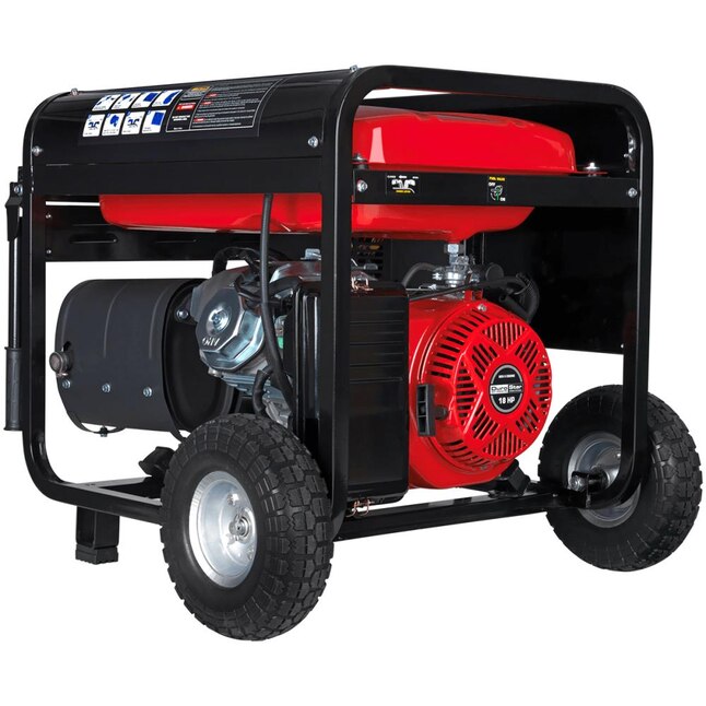 DuroStar 8000-Watt Gasoline Portable Generator at Lowes.com DuroStar 8000-Watt Gasoline Portable Generator at Lowes.com