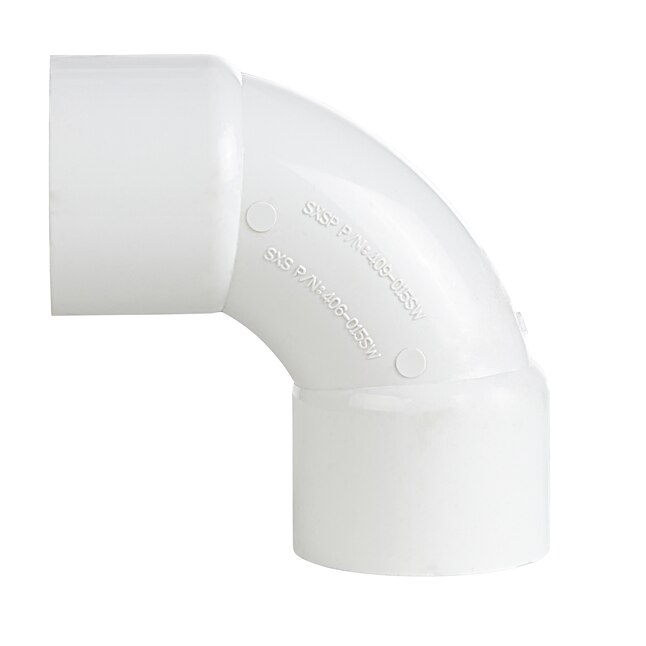 LASCO 1-1/2-in x 1-1/2-in dia 90-Degree Elbow PVC Fitting in the PVC ... LASCO 1-1/2-in x 1-1/2-in dia 90-Degree Elbow PVC Fitting in the PVC ...