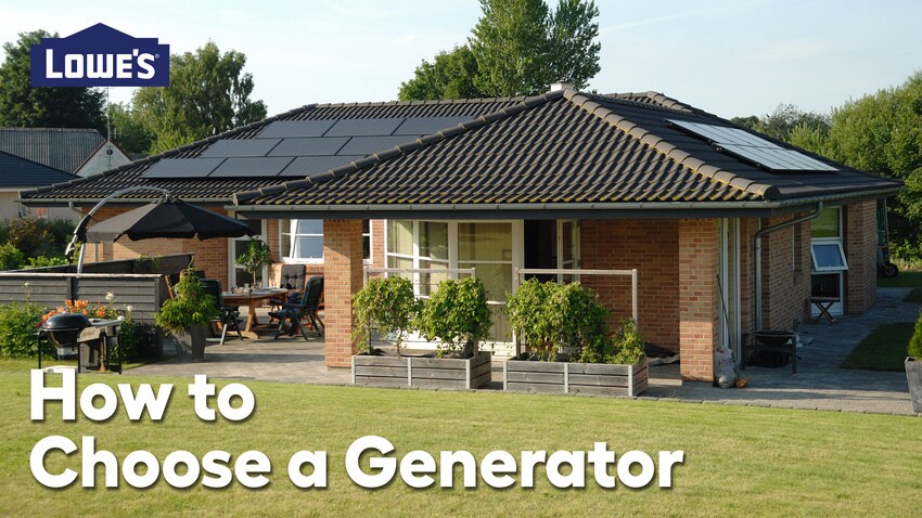 How to Choose a Generator: Video Guide