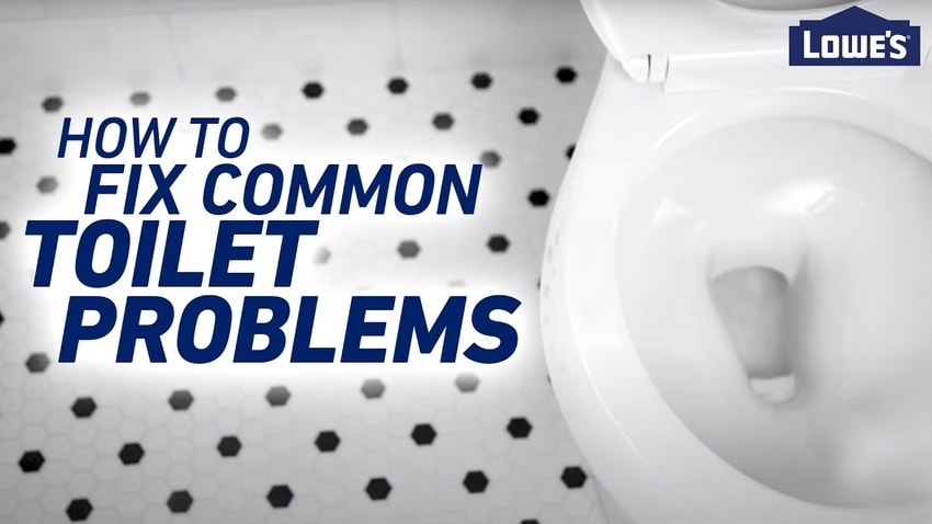 How to Fix Common Toilet Problems: Video Tips | Lowe's