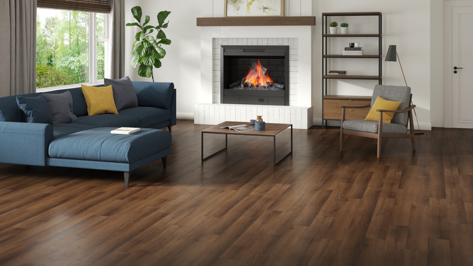 Living Rooms with Hardwood Floors Ideas | Lowe’s
