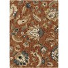 Allen + roth Cliffony Red Indoor Nature Area Rug (Common: 4 x 6; Actual ...