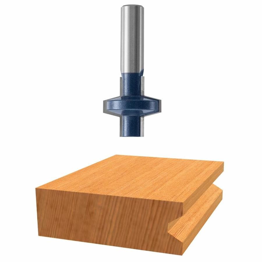 Bosch 1-1/4-in Carbide-Tipped Wedge Groove Router Bit at Lowes.com