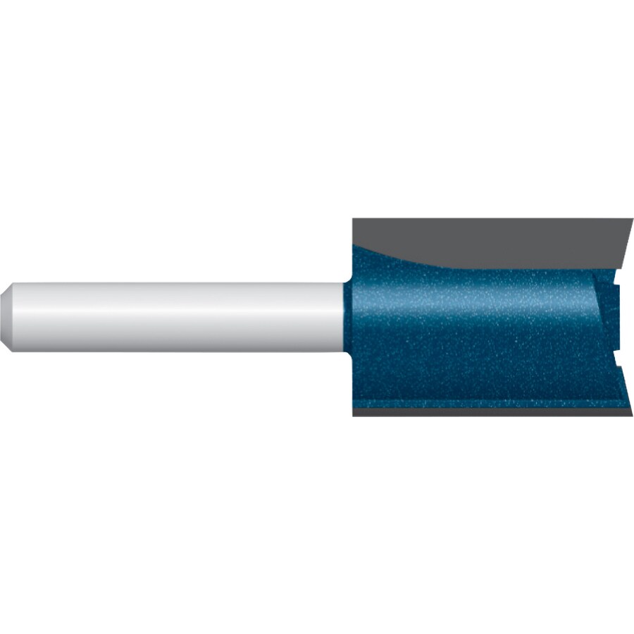 Bosch 1/4-in Carbide-Tipped Straight Bit at Lowes.com