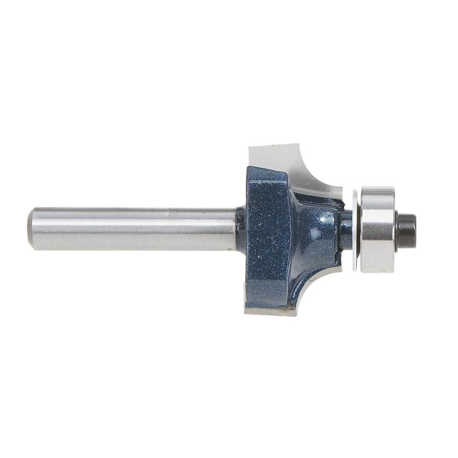 Bosch Carbide-Tipped Roundover Router Bit in the Edge-Forming Router ...
