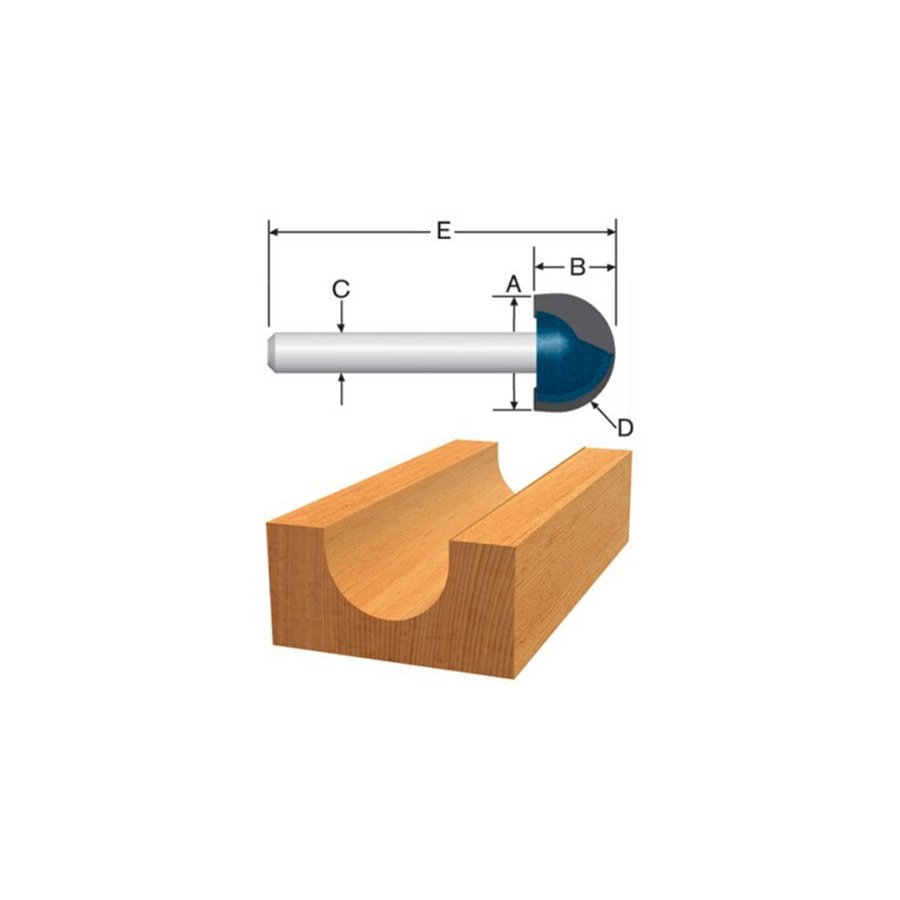 Bosch 3/8-in Carbide-tipped Core Box Router Bit in the Surface-Forming ...