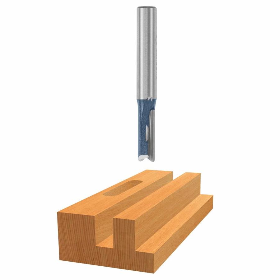 Bosch 3/8-in Carbide-Tipped Straight Router Bit at Lowes.com