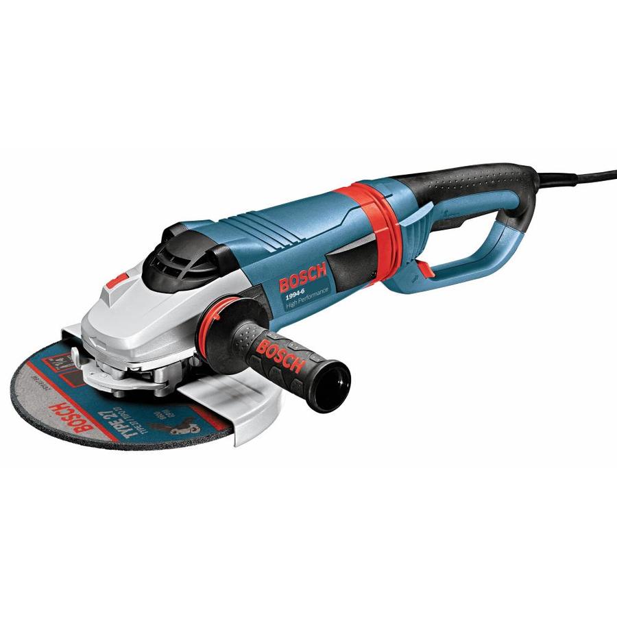 Bosch 9-in 15 Amps Trigger Switch Corded Angle Grinder at Lowes.com