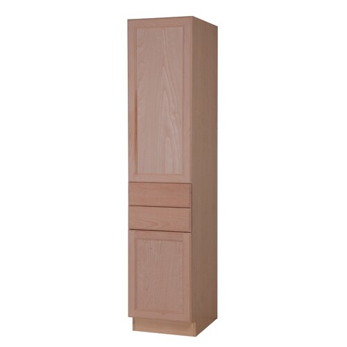 Style Selections 18-in W x 84-in H x 24.6-in D Unfinished Drawer Base ...