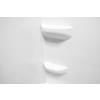 Style Selections 54x27 White 2-Piece Bathtub Shower Kit (Common: 54-in ...