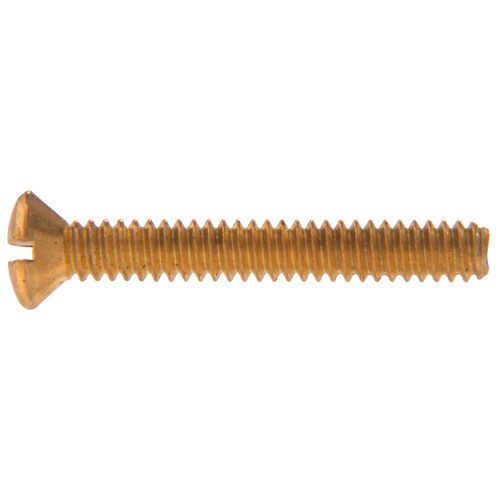 Hillman 36 Count 8 32 X 38 In Oval Head Brass Slotted Drive Standard Sae Machine Screws At