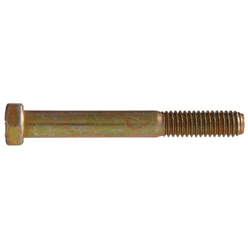 Hillman 1/4-in x Yellow Zinc Fine Thread Hex Bolt (100 Count) in the ...