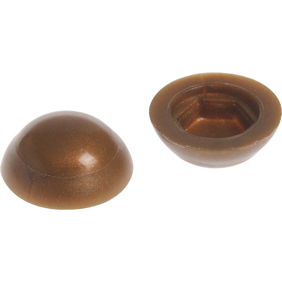 Hillman 1/2-in x 1/4-in Bronze Plastic End Cap at Lowes.com
