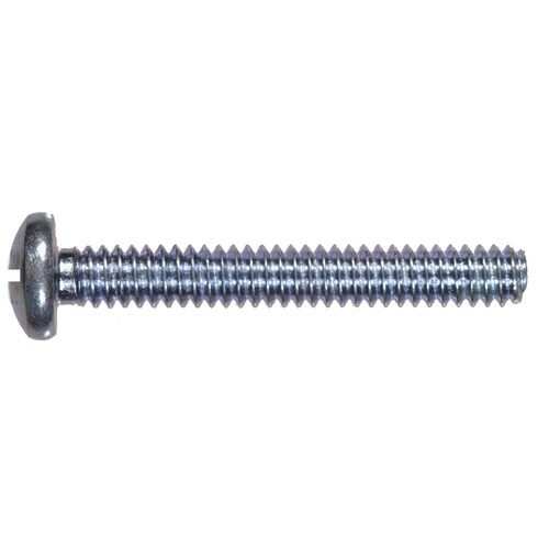 Hillman 4mm-0.7 x 6mm Slotted-Drive Machine Screws (2-Count) at Lowes.com