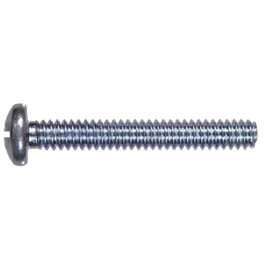 Hillman 4mm-0.7 x 10mm Slotted-Drive Machine Screws (2-Count) at Lowes.com