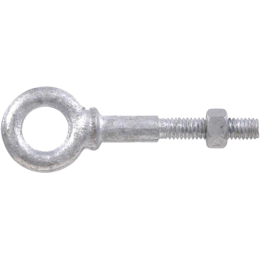 Hillman 1/4-in x 2-in Galvanized Coarse Thread Eye Bolt (5 Count) at ...