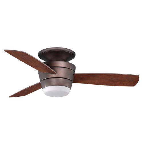 allen + roth 44" Mazon Roman Bronze Ceiling Fan in the Ceiling Fans ...