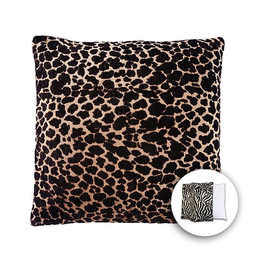 allen + roth Brown Giraffe Indoor Decorative Cover at Lowes.com