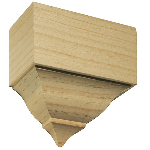 EverTrue 3.125-in x 5.875-in White Hardwood Wood Mid Crown Moulding ...