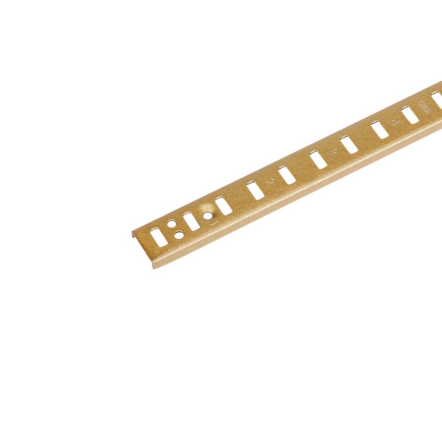 Style Selections 72-in Brass Pilaster Strip in the Shelving Brackets ...