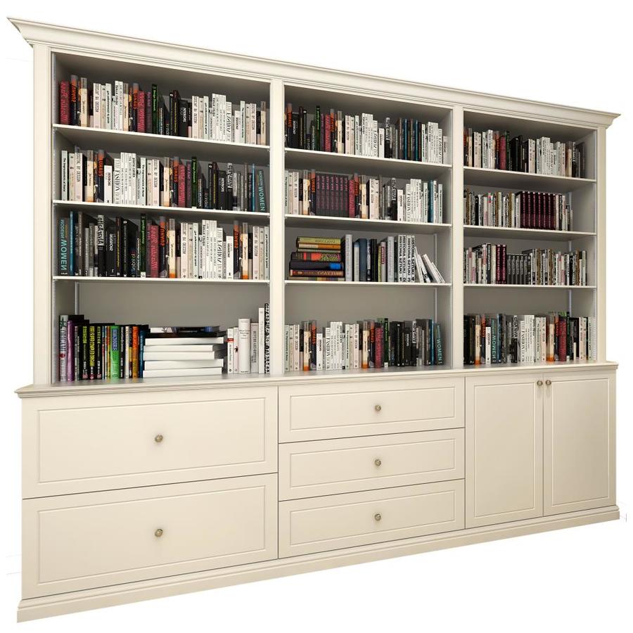 Style Selections 72-in White Pilaster Strip in the Shelving Brackets ...