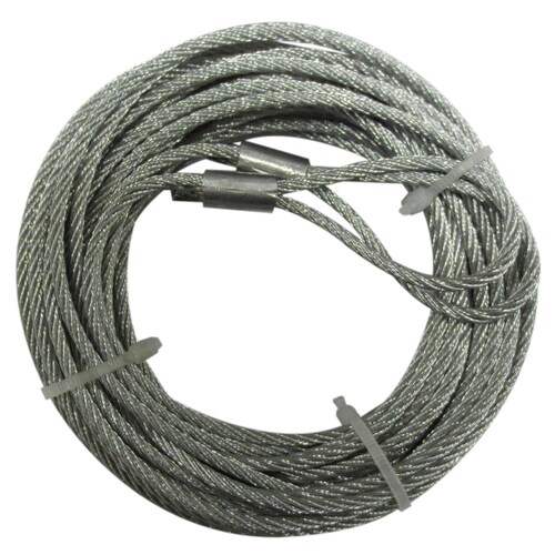 Blue Hawk 157.48-in Gray 14-Gauge Steel Garage Door Spring Cable at ...