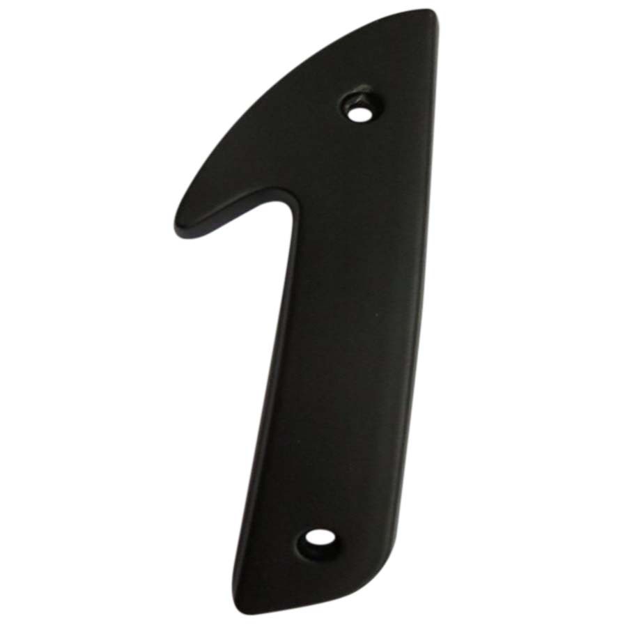 Gatehouse 5-in Black Number 1 at Lowes.com