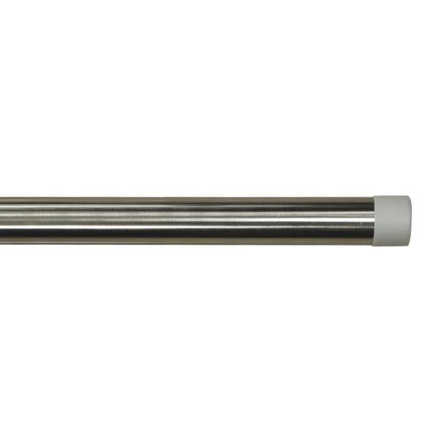 Blue Hawk 96-in L x 1.3125-in H x 1.3125-in W Polished Chrome Metal ... Blue Hawk 96-in L x 1.3125-in H x 1.3125-in W Polished Chrome Metal ...