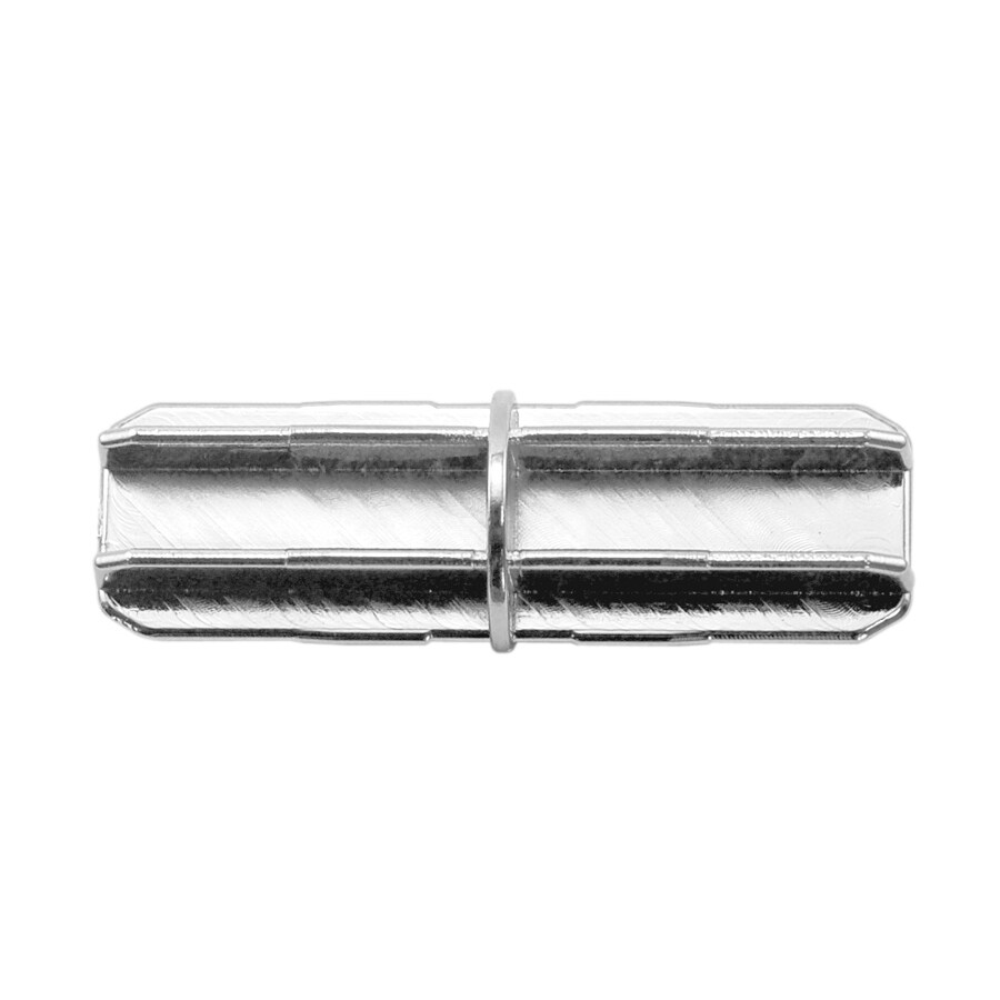 Style Selections Chrome Stainless Steel Rod Connector at Lowes.com