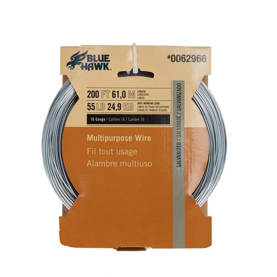 Blue Hawk 16-Gauge Steel Wire Picture Hanger in the Wire Closet ...