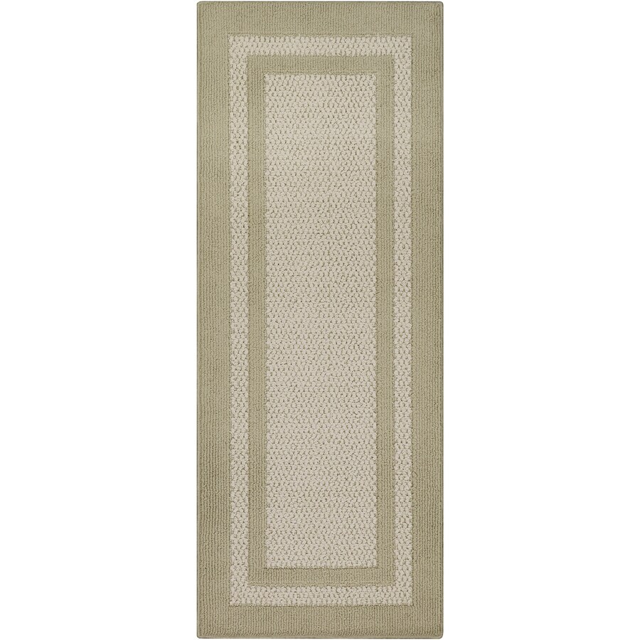 Maples Rugs Beige/Lt Beige Indoor Runner (Common: 2 x 6; Actual: 2-ft W ...