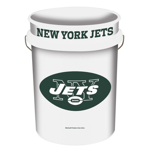 WinCraft Sports New York Jets 5-Gallon Plastic Bucket at Lowes.com