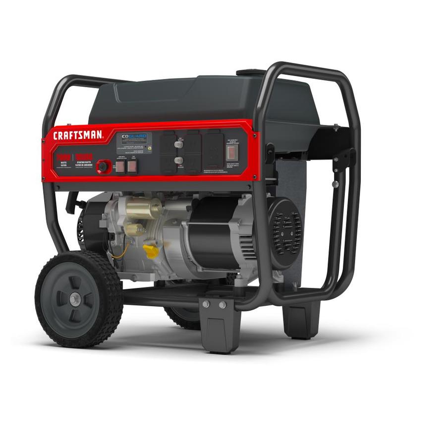 CRAFTSMAN CMXGGAS030813 8000-Watt Gasoline Portable Generator with ...